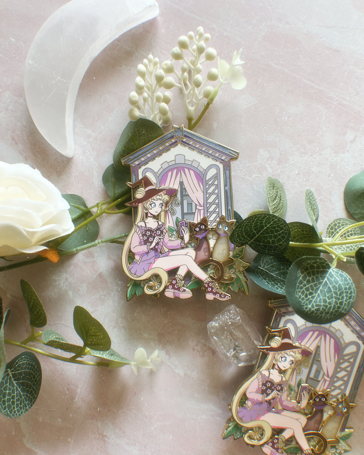 Garden Witch Usagi– primrose pins